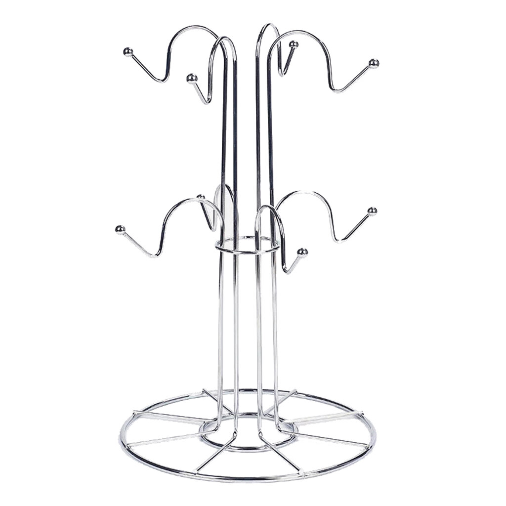 Форма Дерева 8 Держатель Кружки Кофейные Кружки Чайная Чашка Стеллаж Для Хранения Столешницы Кухни