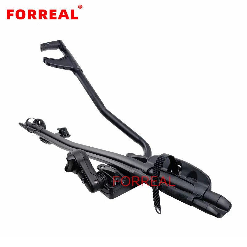 Велобагажник на автомобиль, Прямоугольная поперечина, 141 см, черное