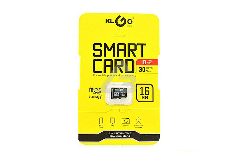 Флеш-карта micro KLGO 16Gb class10