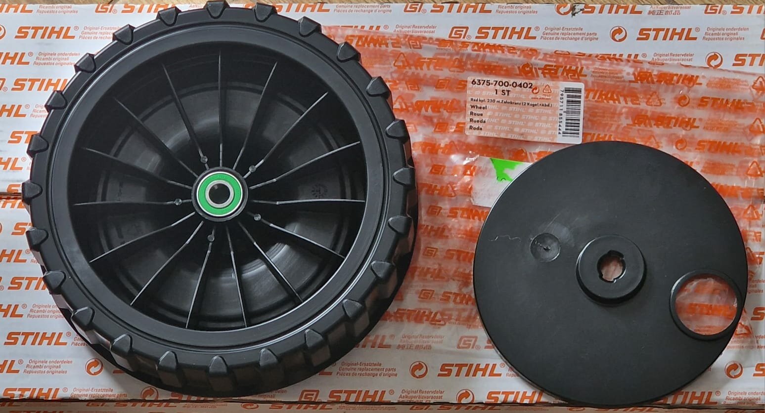 Колесо заднее для газонокосилки Viking/STIHL МВ-650.0 Т/ MB 650.0 V/ RM 650.0 V / RM 650.0 VS оригинал!