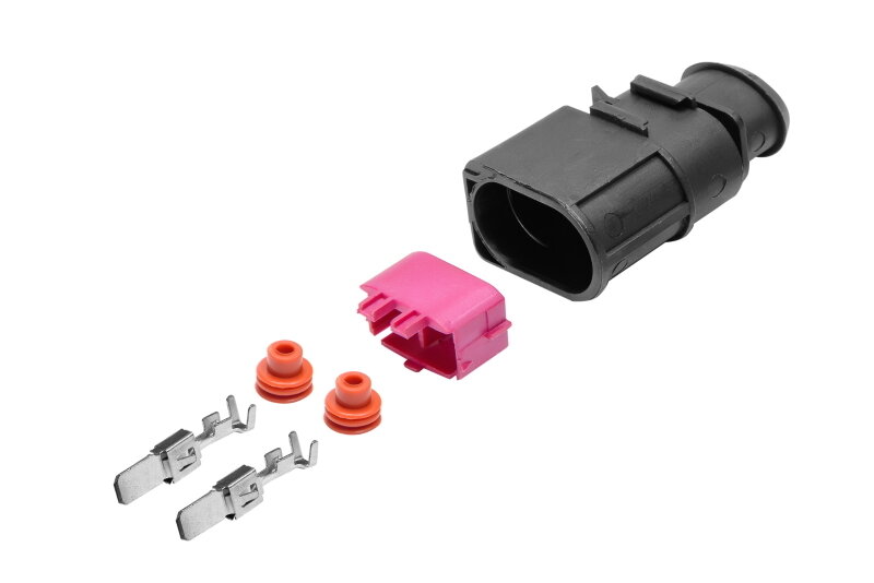 Разъем (2pin) 2 контакта вентилятора радиатора охлаждения двигателя для Audi, Ford, Seat, Volkswagen (Cargen)