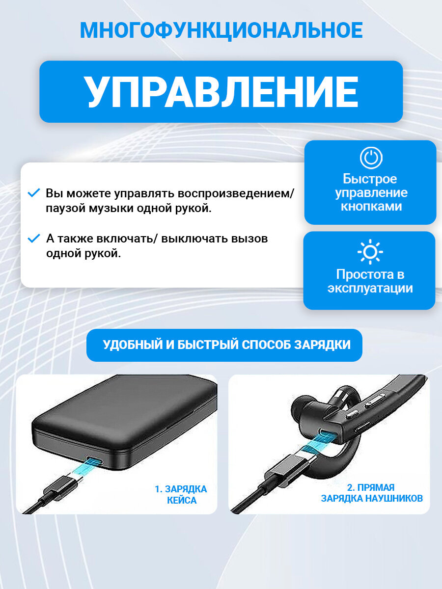 Bluetooth-гарнитура — фото 1
