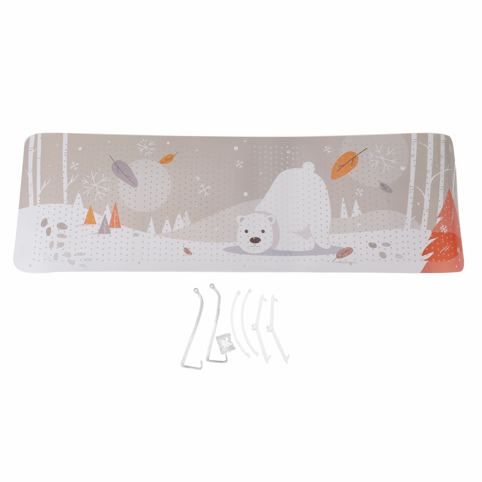 Лобовое стекло для кондиционера, дефлектор направления ветра переменного тока, универсальный настенный монтаж, воздухоохладитель, выходное крыло, перегородка, тип 3