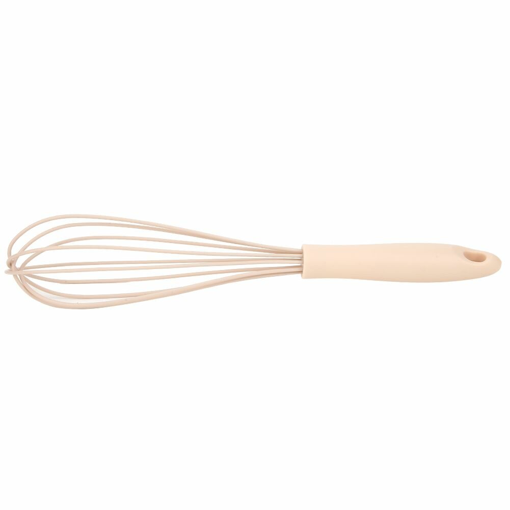 Мини-силиконовый ручной венчик для взбивания яиц, миксер для приготовления пищи на кухне, прочный ручной блендер розового цвета