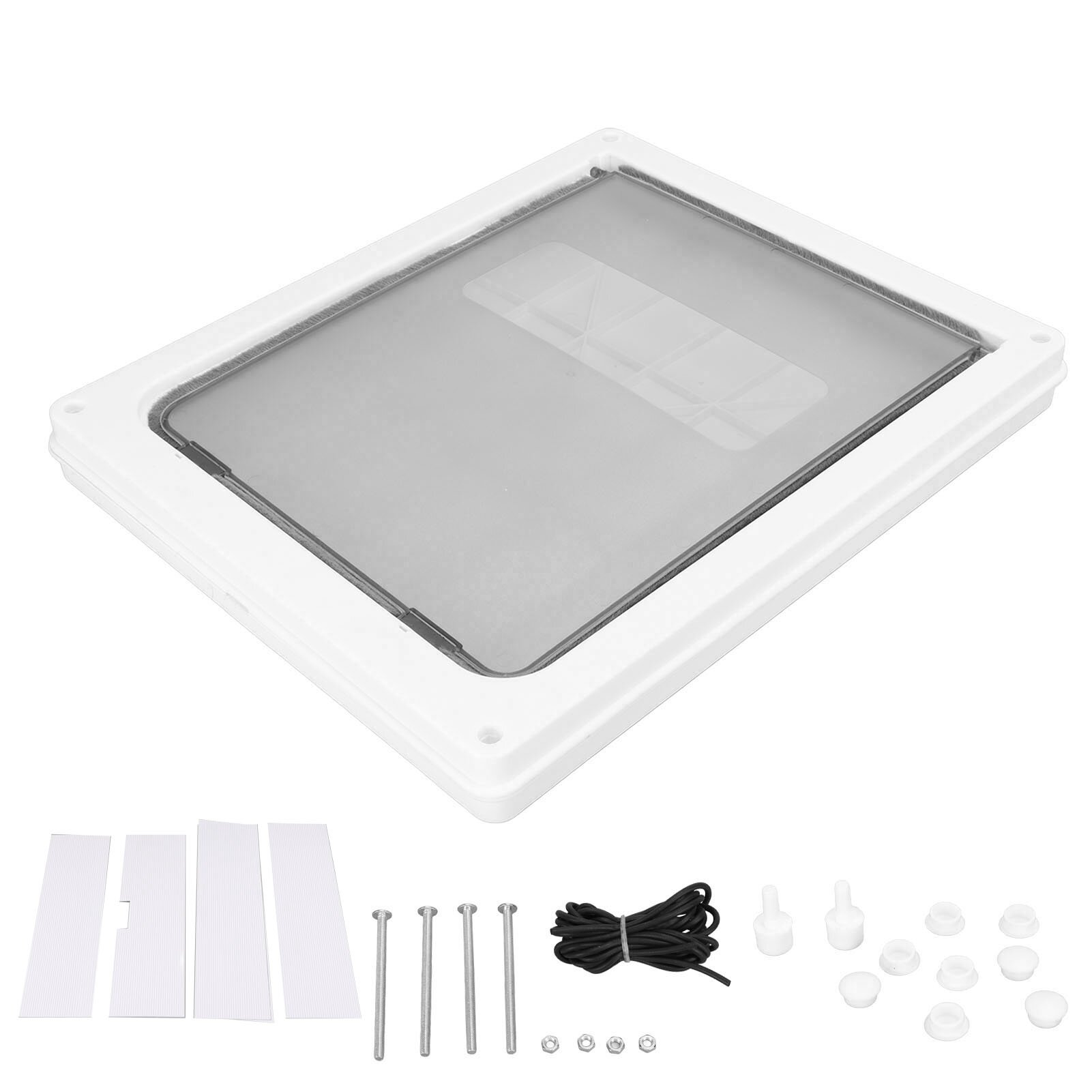 Дверца для кошек с автоматическим закрыванием и контролируемым доступом, пластиковая, для кошачьих и собачьих нор, белая, белая, S