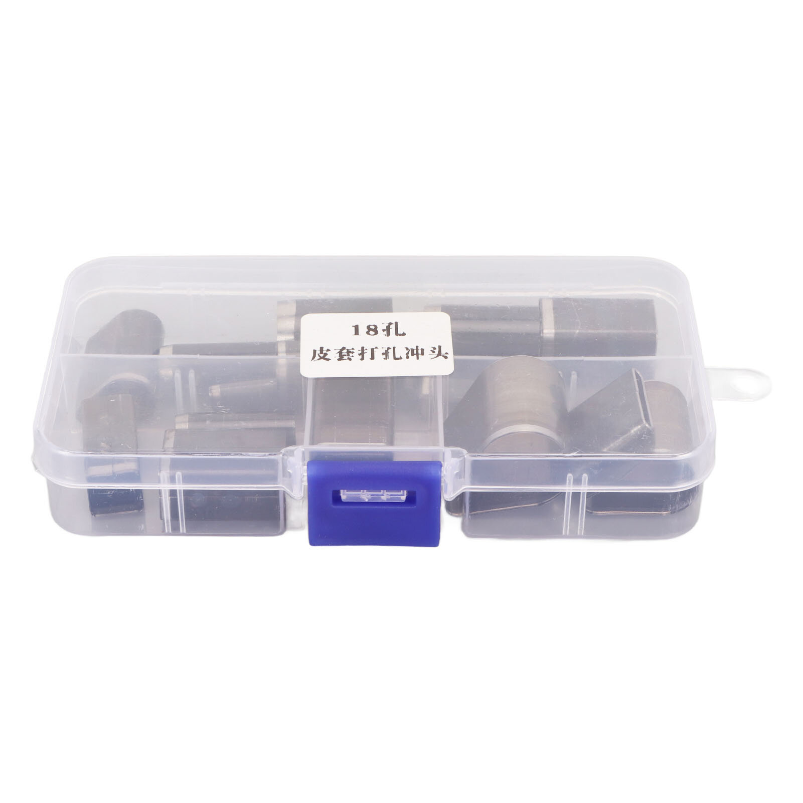 18Pcs Leather Cutter Punch High Carbon Steel Assorted Shape Box Packed Hollow for Fabric Clay DIY Belt