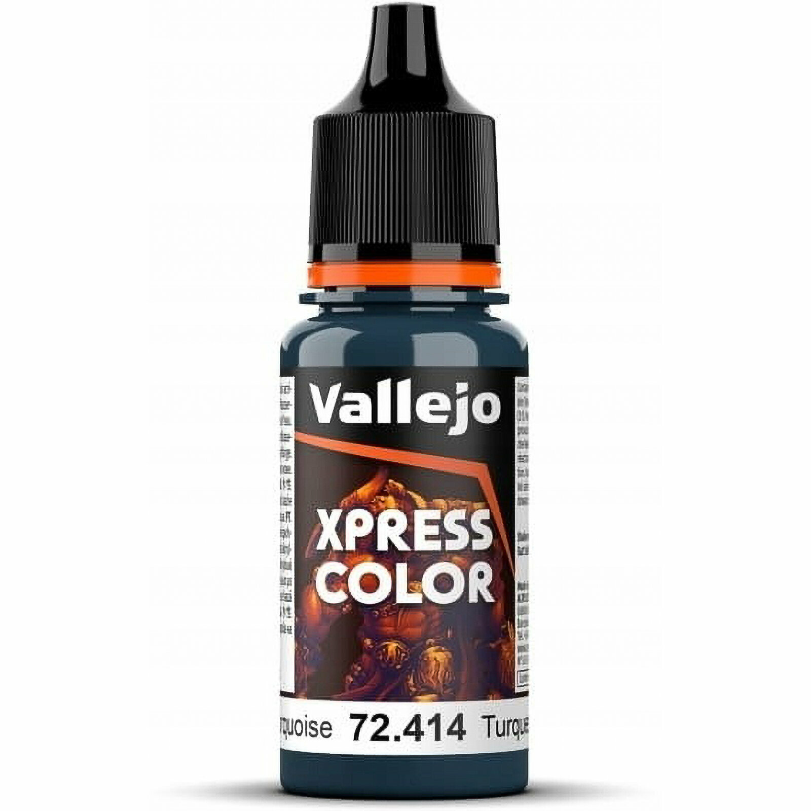 Краска акриловая Vallejo серии Xpress Color - Caribbean Turquoise 72414, 18 мл