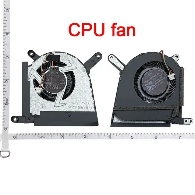Вентилятор (кулер) для ноутбука Asus TianXuan 5 pro Gaming A16 FA607, F16 FX607, FA607P, FX607J, CPU