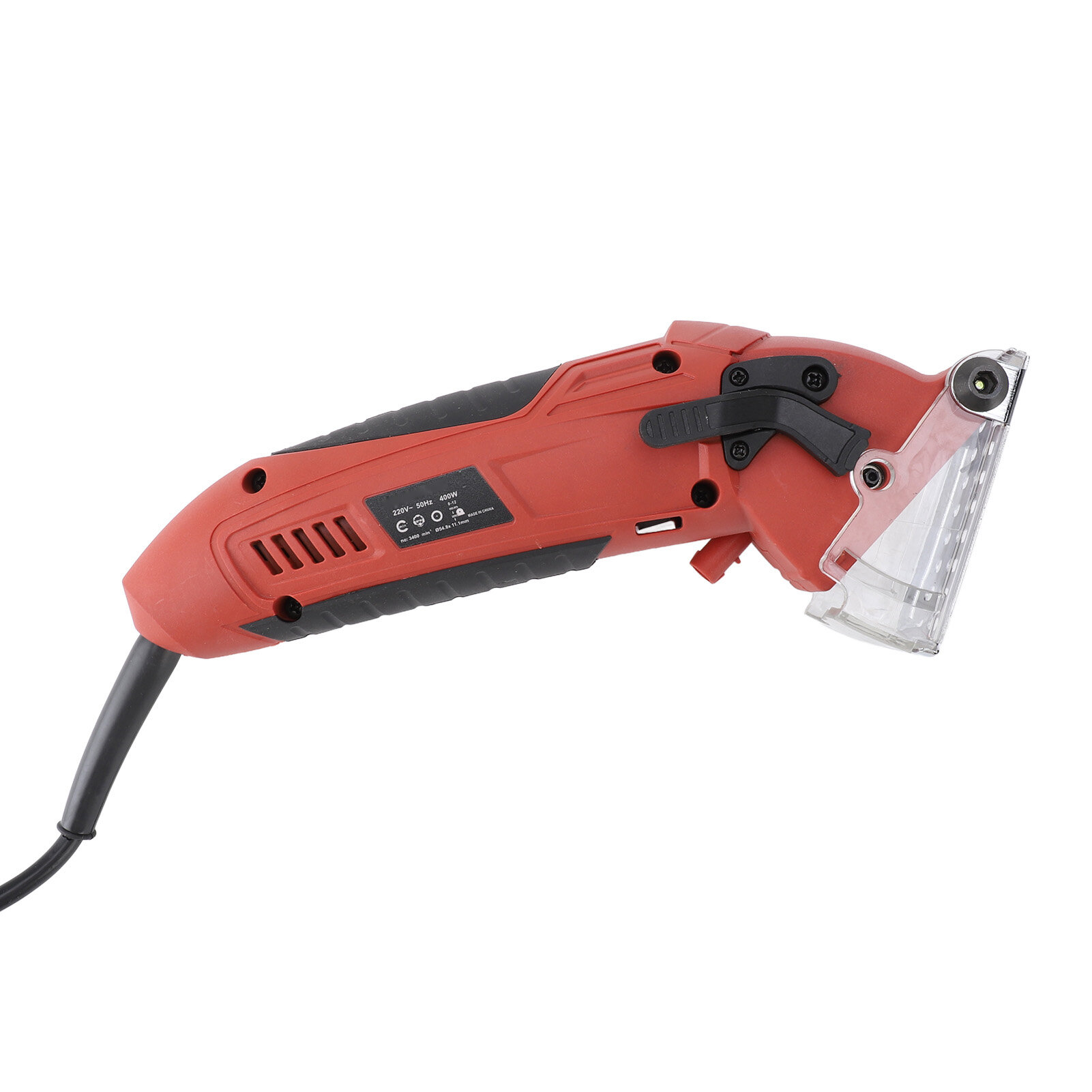 Мини циркулярная пила 400 Вт, 3400 об/мин, многофункциональная электрическая пила для дерева, металла и ПВХ