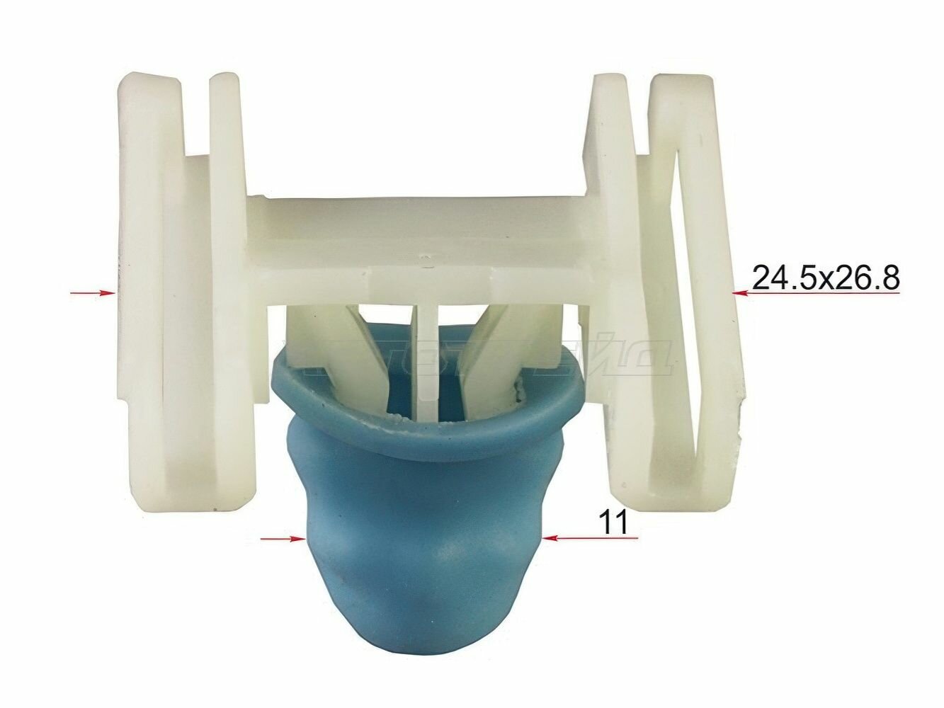 Клипса молдинга, 10 шт для Фольксваген Пассат арт STM11241 SAT