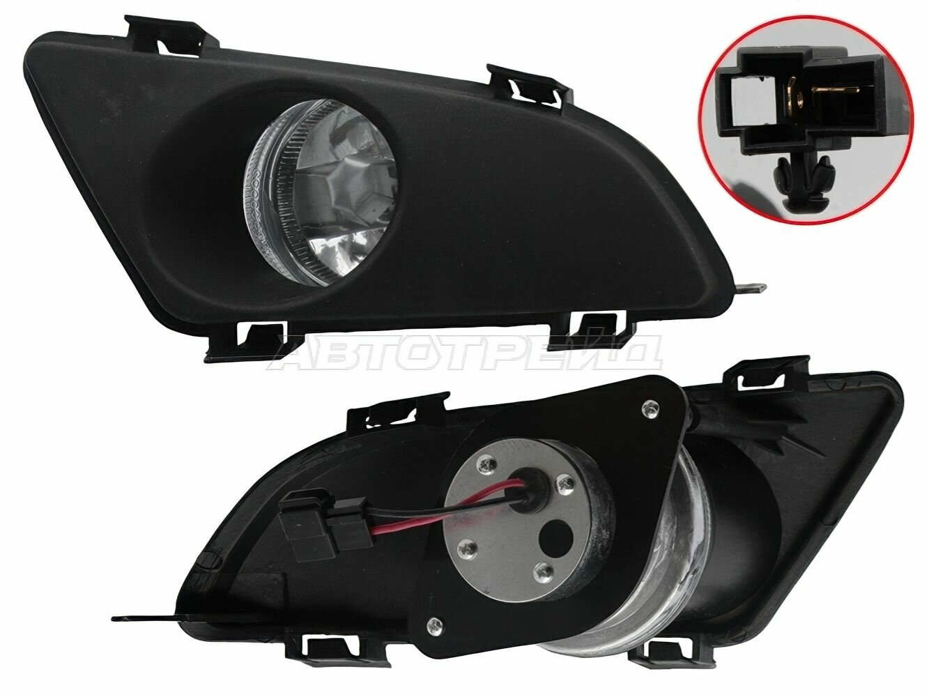 Фара противотуманная правая, с оправой для Мазда 6, Премаси арт ST2162016R SAT