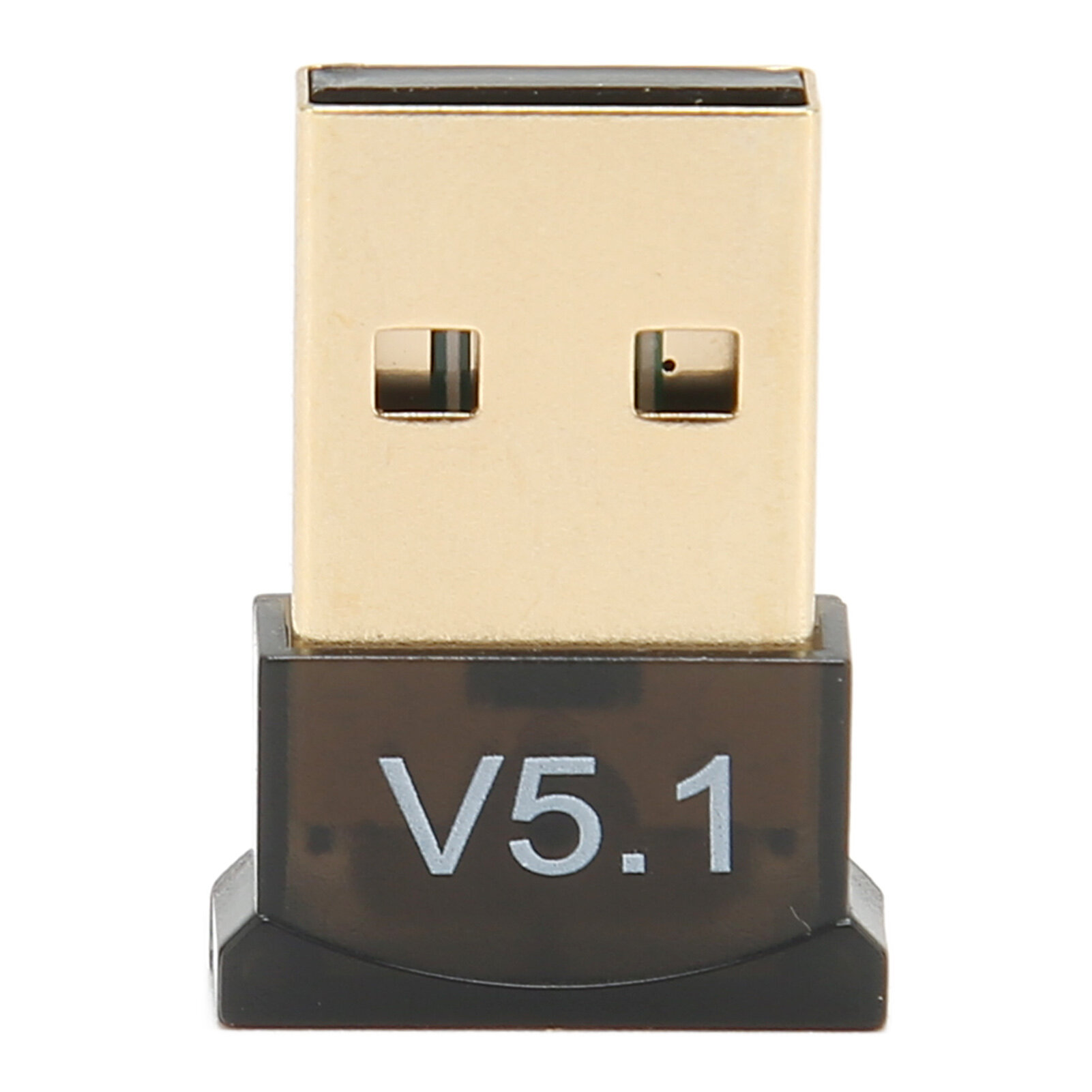 USB BT Adapter ABS Black v5.1 Drive Drive Бесплатное широкое покрытие портативное беспроводное адаптер BT 5.1 для домашнего бизнеса