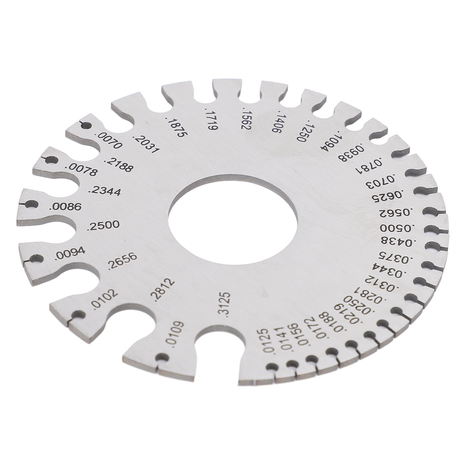 Калибр для сварки проволоки Калибр для круглого листового металла из нержавеющей стали Толщиномер листового металла