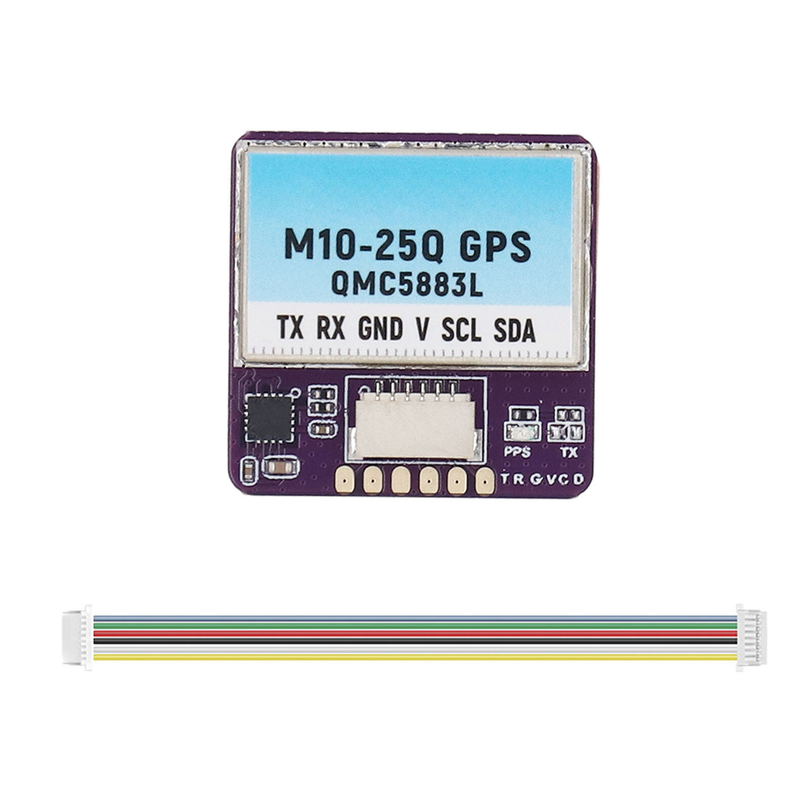 Модуль GPS M10 25Q, с компасом QMC5883L