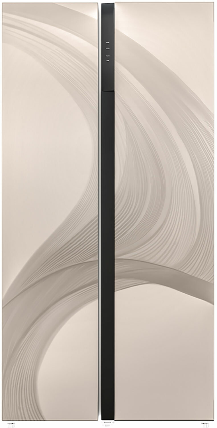 Холодильник Side-by-Side LEX LSB530GLID wind No frost, золотой