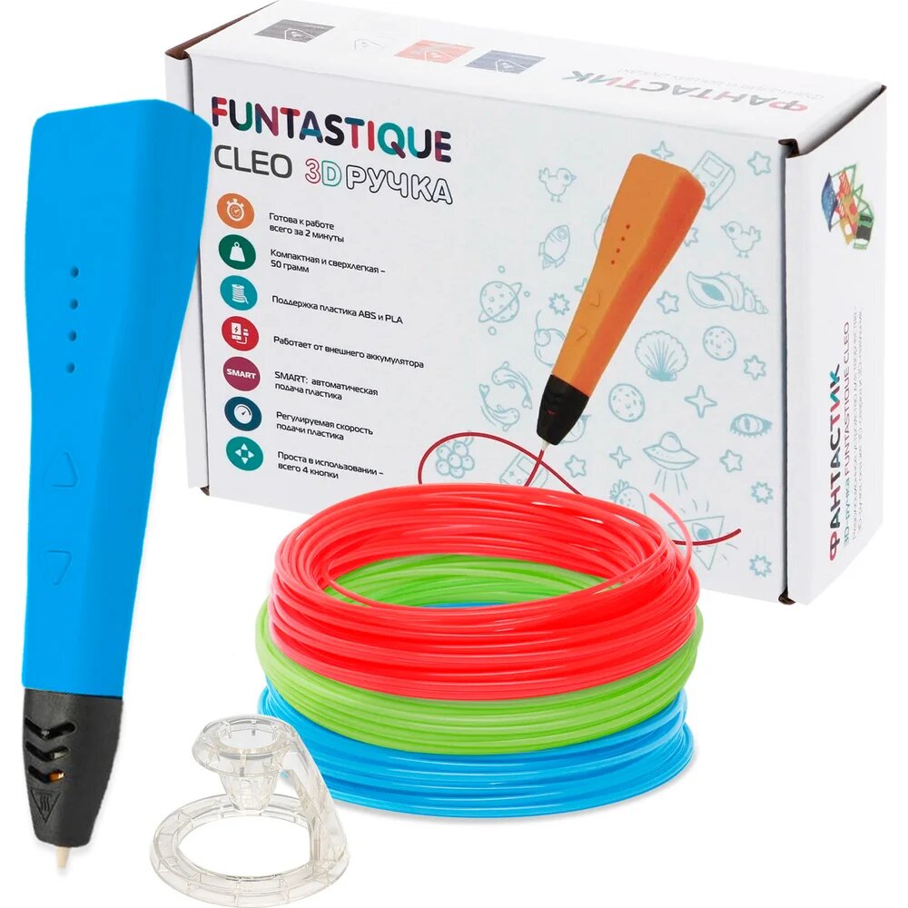 3D-ручка FUNTASTIQUE CLEO, цвет Синий FPN04U