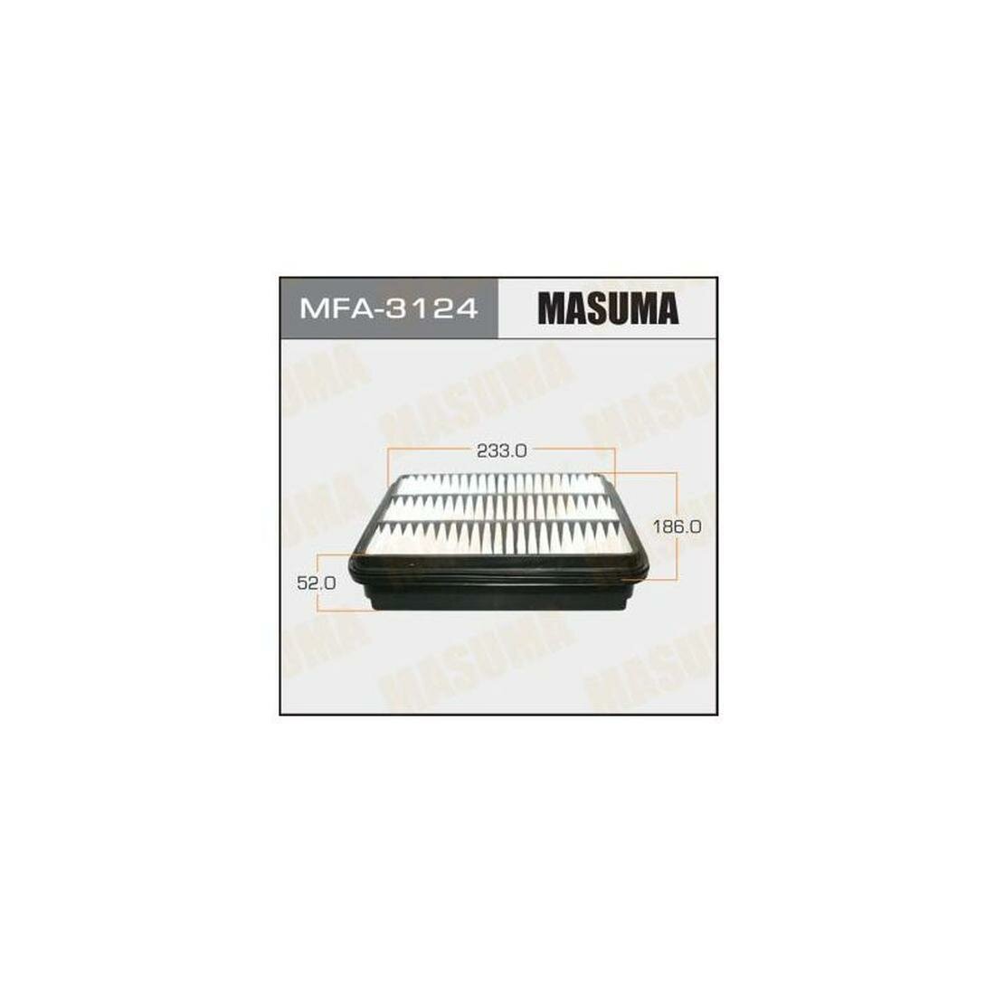 Фильтр воздушный для автомобилей Masuma MFA3124 (запчасти и расходники)