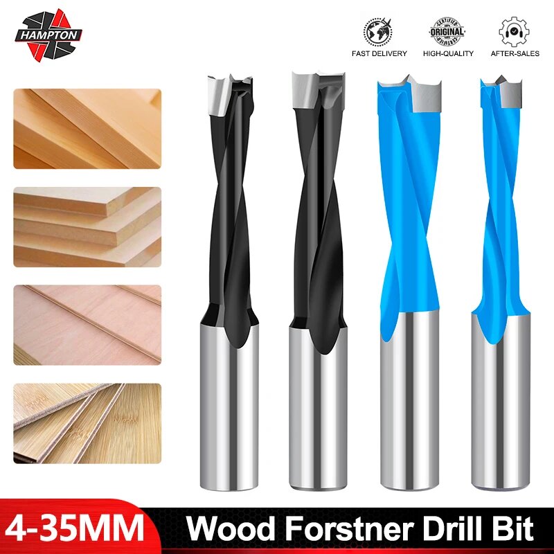 Древесина форстнера сверла 4-35 мм Головка роутер биты правое вращение дрель потайное отверстие для древесины 70 мм удлиненное Карбидное сверло