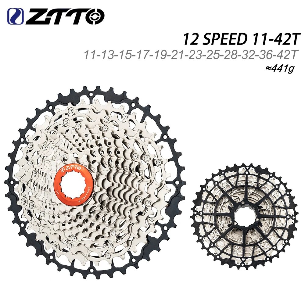 ZTTO MTB Road 9/10/11/12Speed Сверхлегкая кассета Сталь 9s 10s 11s 12s 11-40/42/46/48/50/52T HG Кассета ult Freewheel Гравий K7