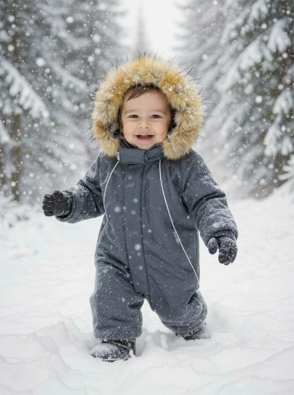 Комбинезон утеплённый