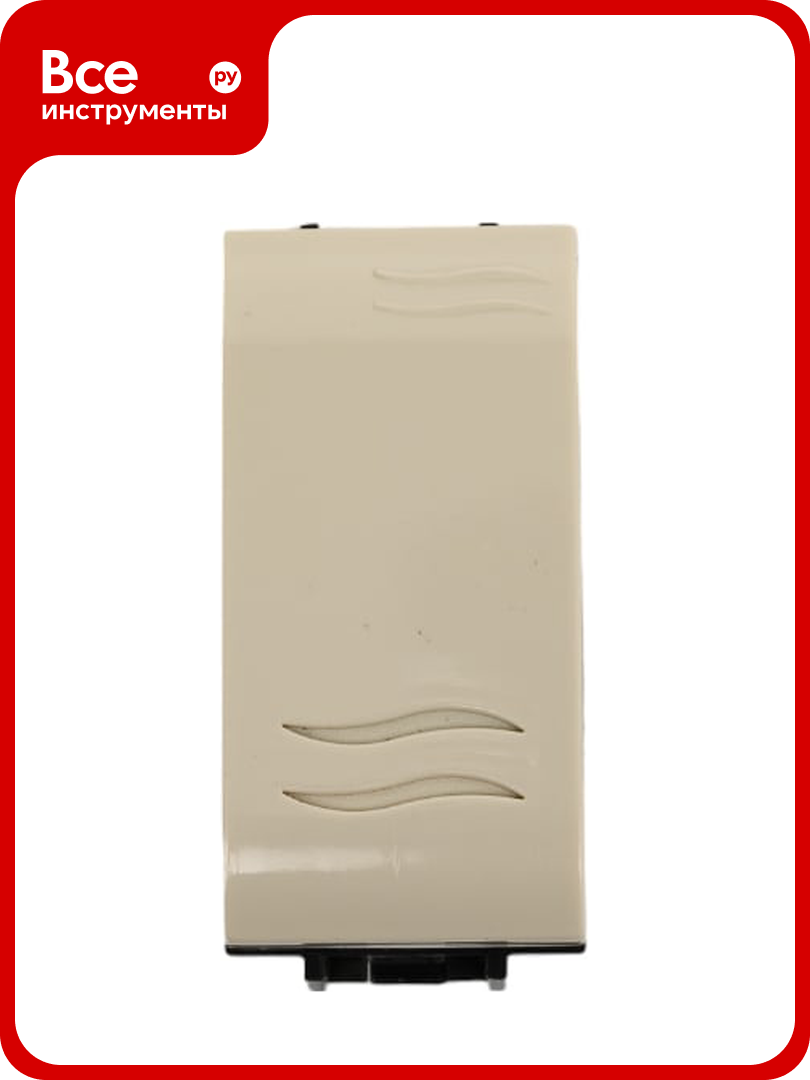 Выключатель DKC слоновая кость, 1 модуль, 75001S, Выключатель dkc слоновая кость, 1 модуль,