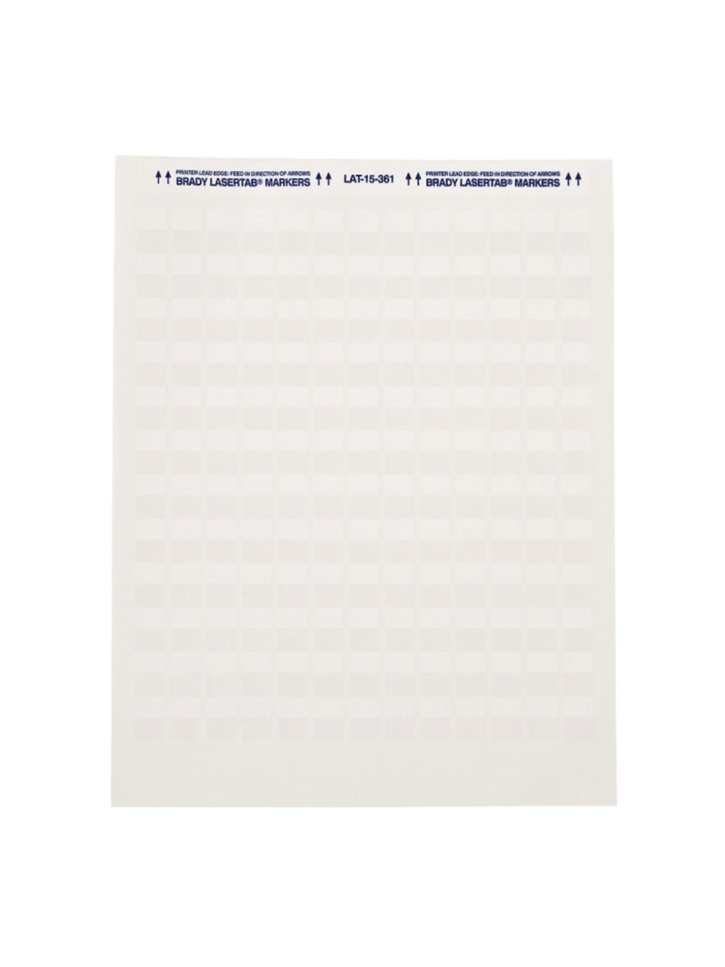 Этикетки Brady ELAT-18-361-2.5 самоламинирующиеся полиэстер 25×33 мм 2500 шт.