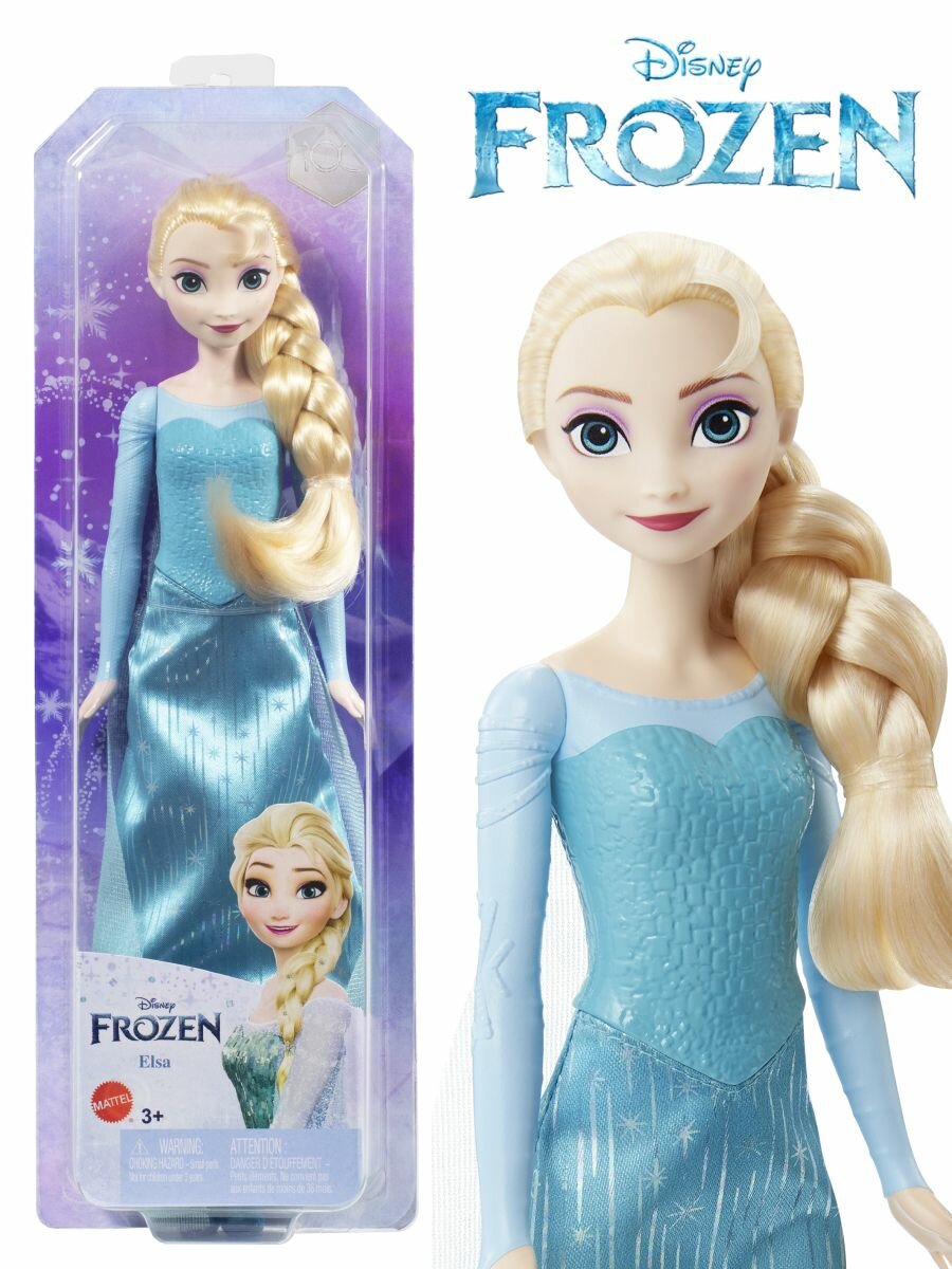 Кукла Холодное сердце HLW47 принцесса Дисней - Эльза Frozen Disney Mattel