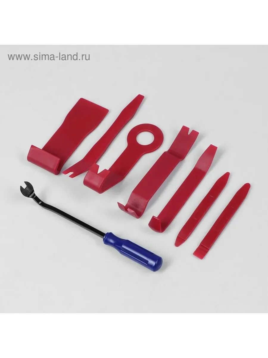 Усиленный набор инструментов для разбора пластика в авто