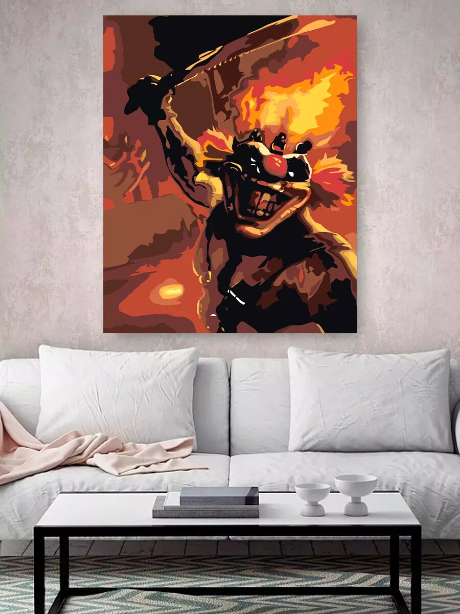 Картина по номерам Скрежет-Металла