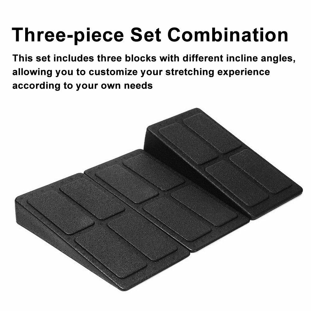 Оборудование для растяжки наклонной доски, 3 шт, регулируемый растяжитель для голени из пенополиуретана EPP, фитнес-тренировка, наклонная педаль для тренировок, упражнений в спортзале, растяжки, физиотерапии