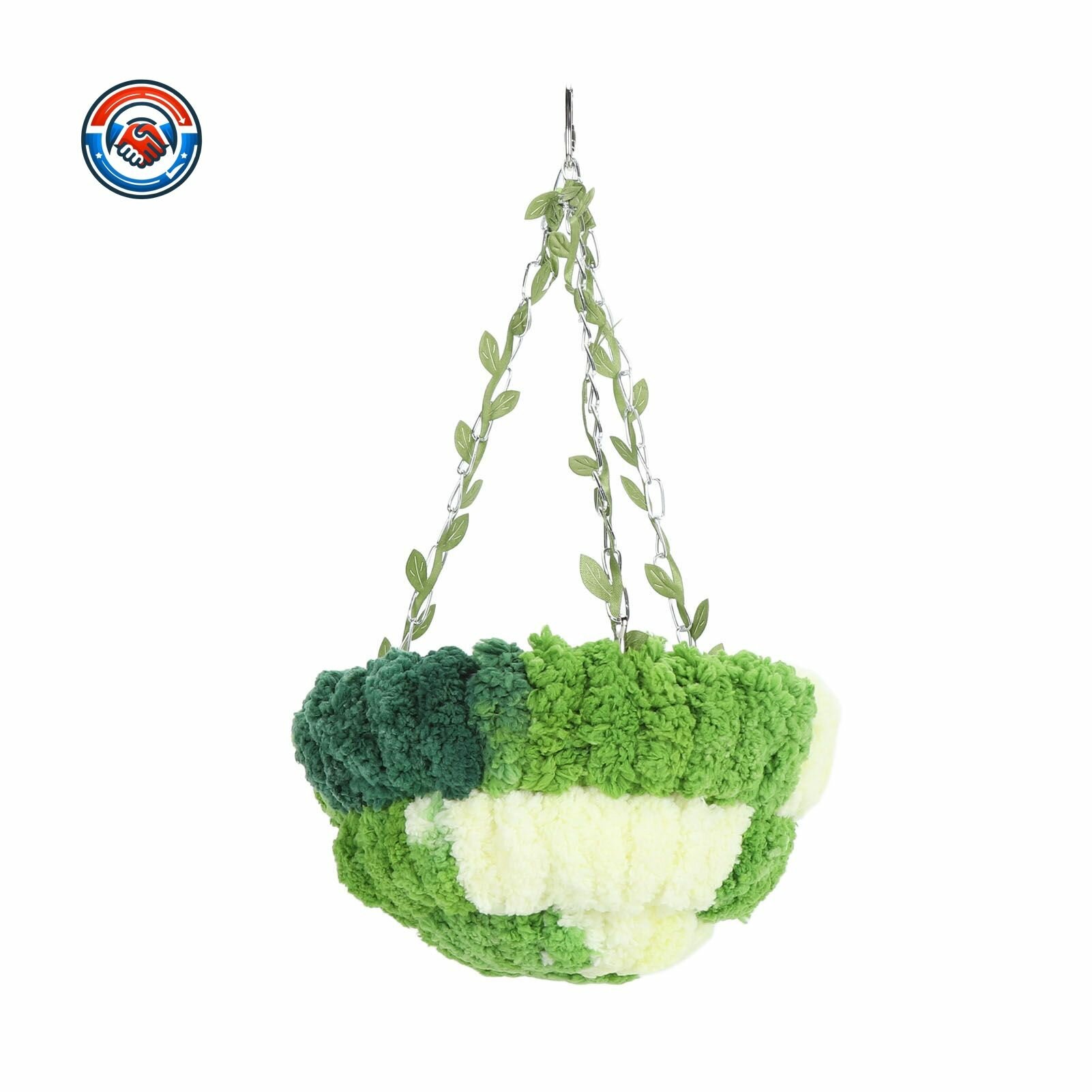 Гамак-гнездо для попугаев в виде листьев, мягкая кровать из кораллового флиса, уютное укрытие для отдыха и сна птиц, зелёный