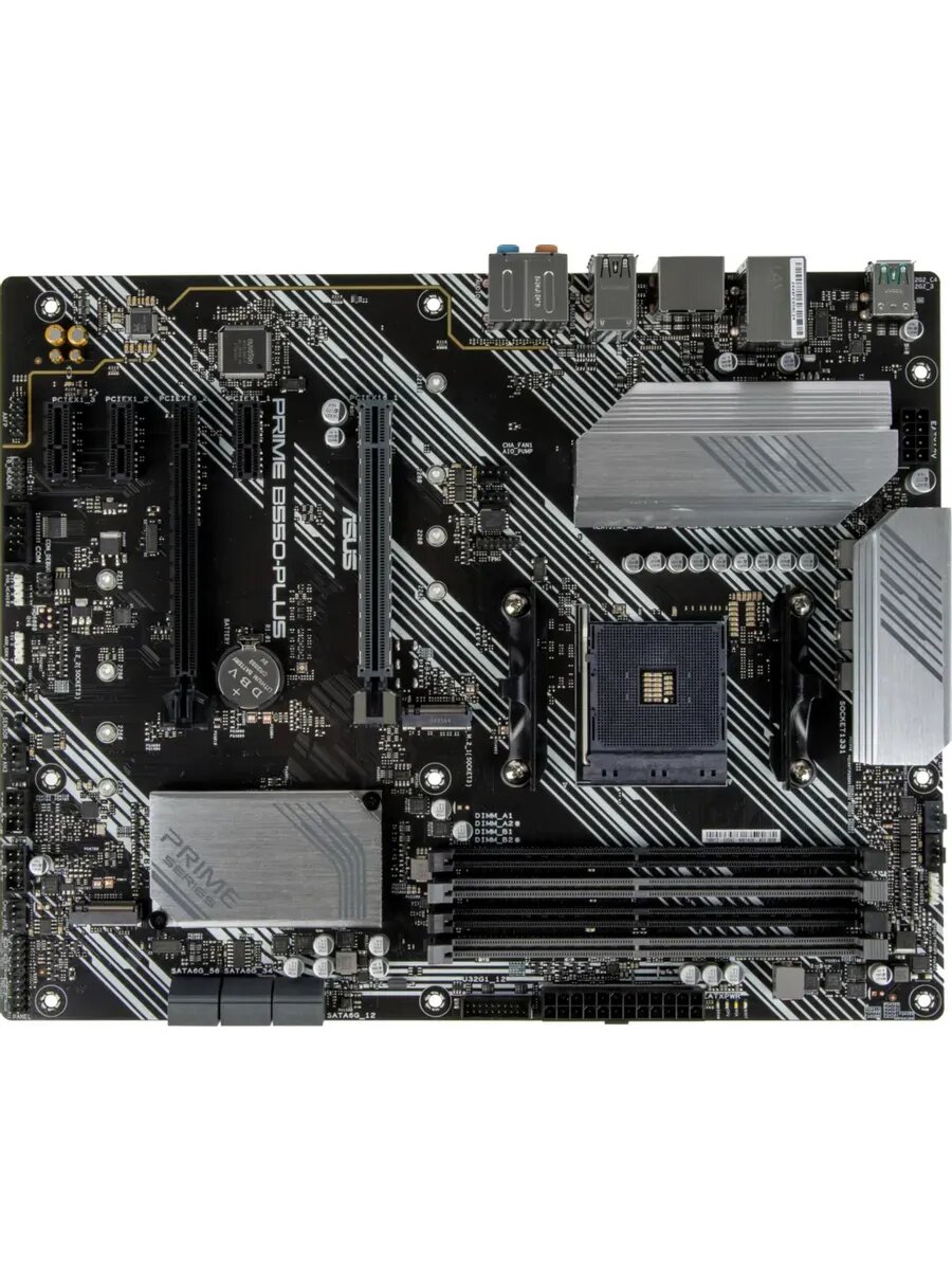 Материнская плата PRIME B550-PLUS Soc-AM4 4xDDR4 ATX