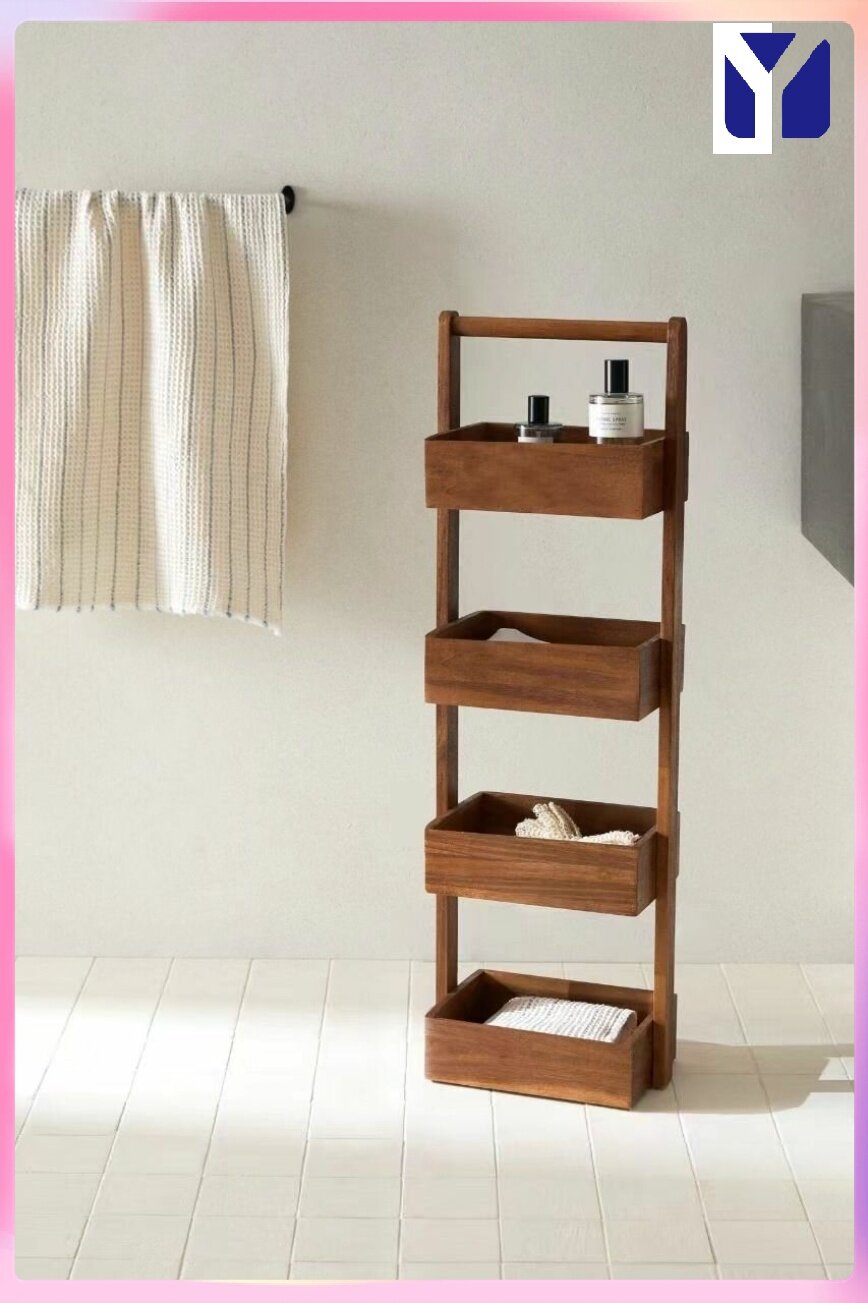 Эксклюзивная деревянная этажерка 28х18х87