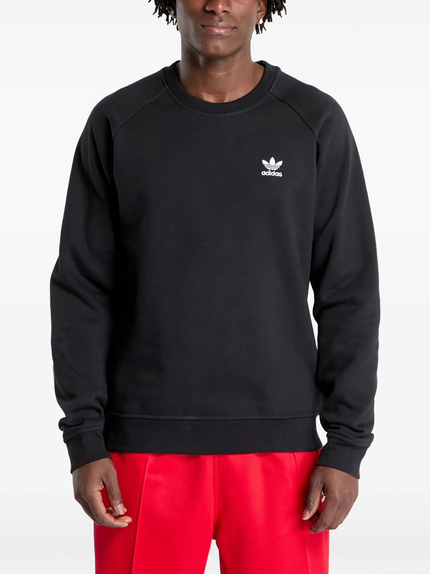Толстовка adidas, размер 52 GER, , черный
