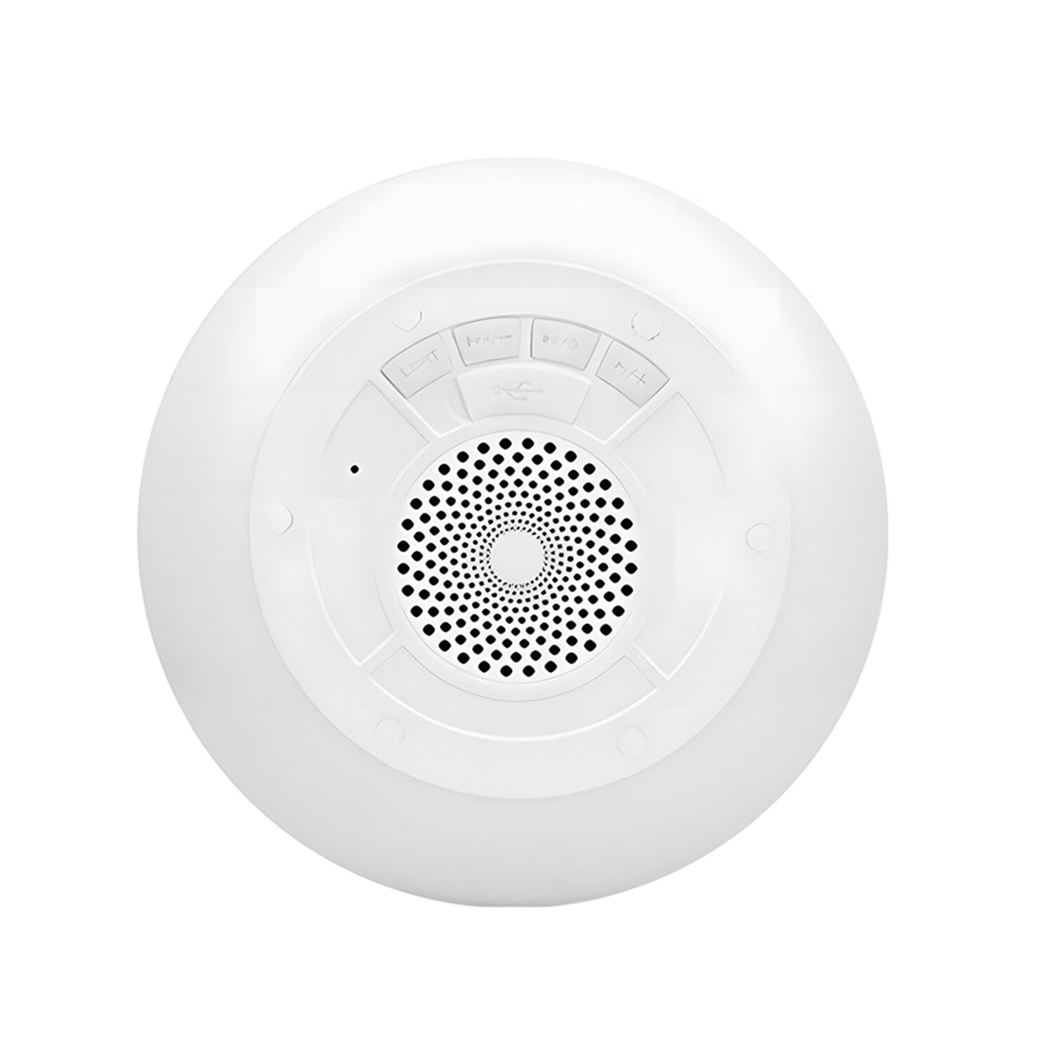 Плавающий Bluetooth-колонка, водонепроницаемая для бассейна и душа, беспроводная IPX7 со светом, стерео, для уличных аксессуаров бассейна, горячей ванны, 5Вт, 4 Ом, Bluetooth 5.0, 1200mAh, 165*165*55mm, 1 шт.