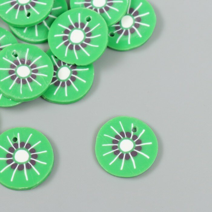 Декоративные элементы Арт Узор "Киви" PVC, 2х2х0,3 см, 20 г