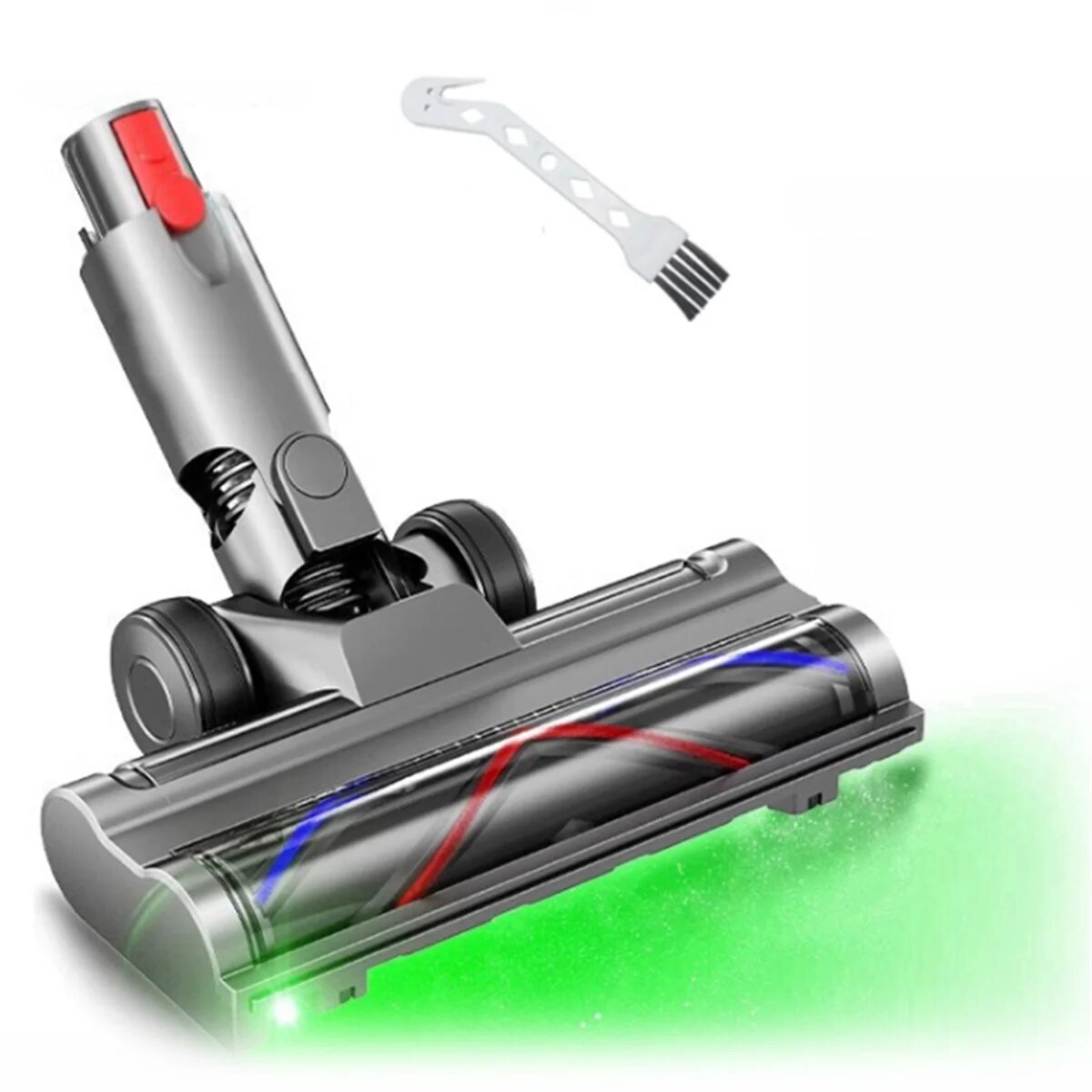 Насадка для Dyson V10 Slim V12 Slim с LED подсветкой