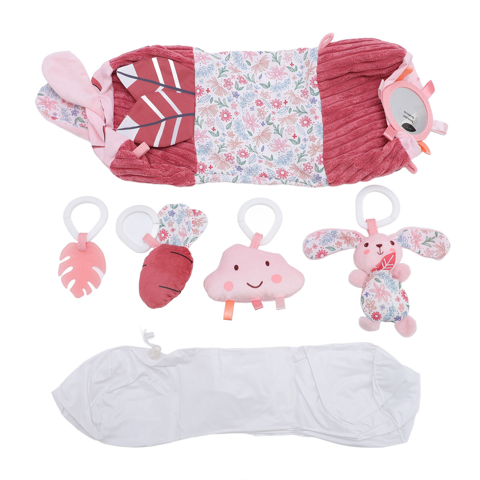 Надувная игрушка-каталка для младенцев, развивающая мелкую моторику, ползающая игрушка на животике для развития и игр с детьми раннего возраста