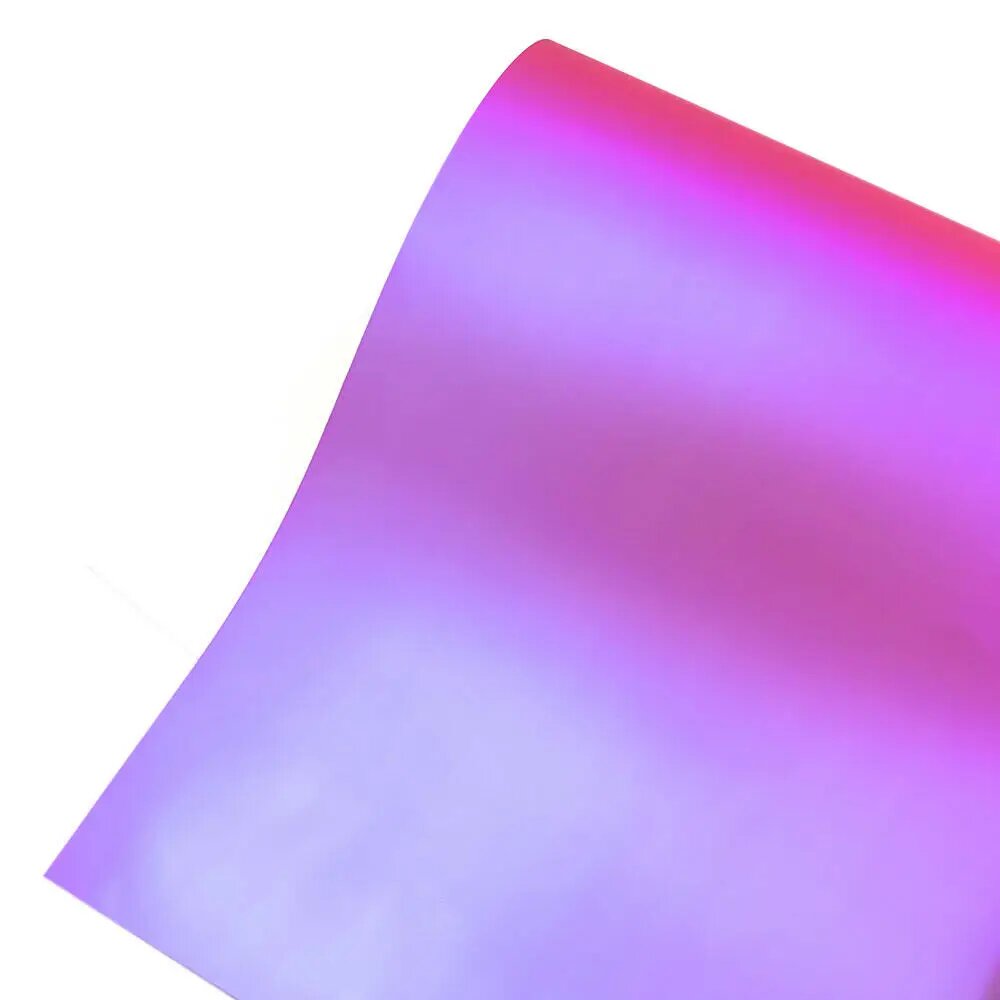 Радужная светоотражающая виниловая пленка для Фиолетовый, 12in x 10in(30x25cm), Candy Purple
