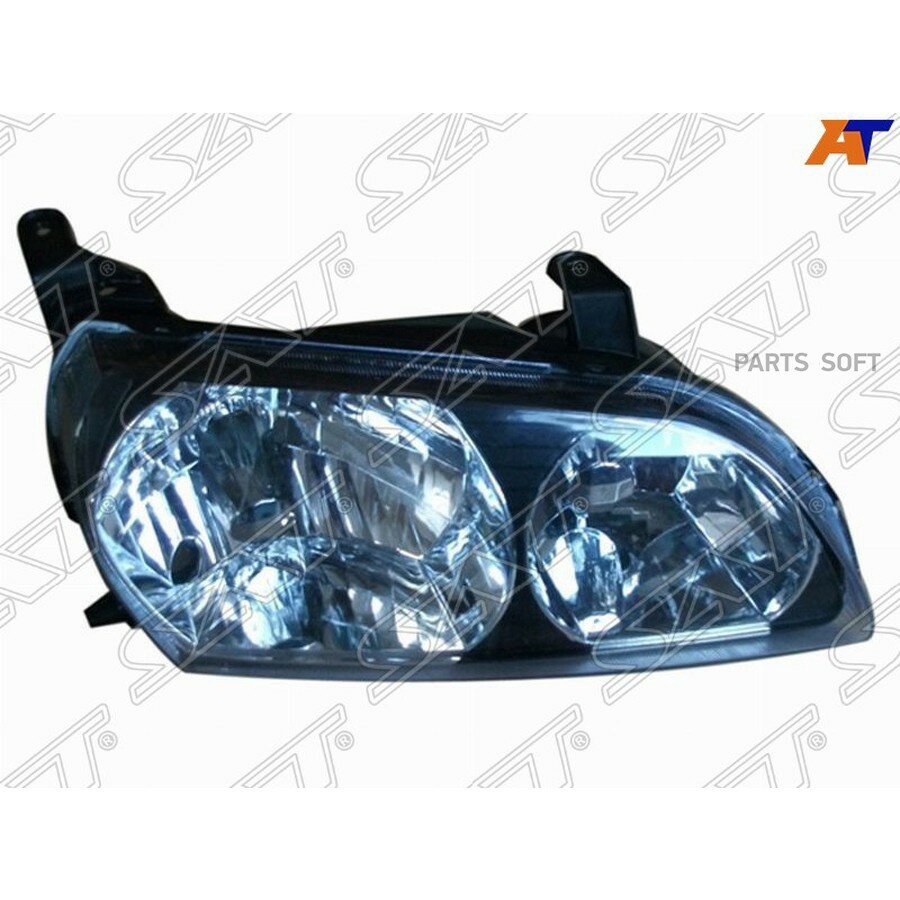 Фара Toyota Ipsum (SXM10) 98-01 (Справа/ Ручная регулировка) от официального дистрибьютора, SAT, артикул ST4425R