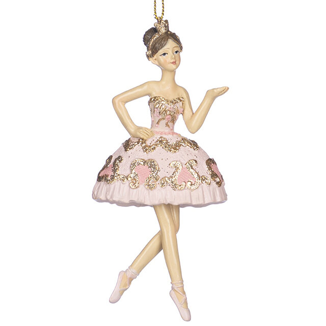 Елочная игрушка Балерина Мисс Мадлен - Moulin Rouge 12 см, Goodwill (Гудвилл), MC38360-1