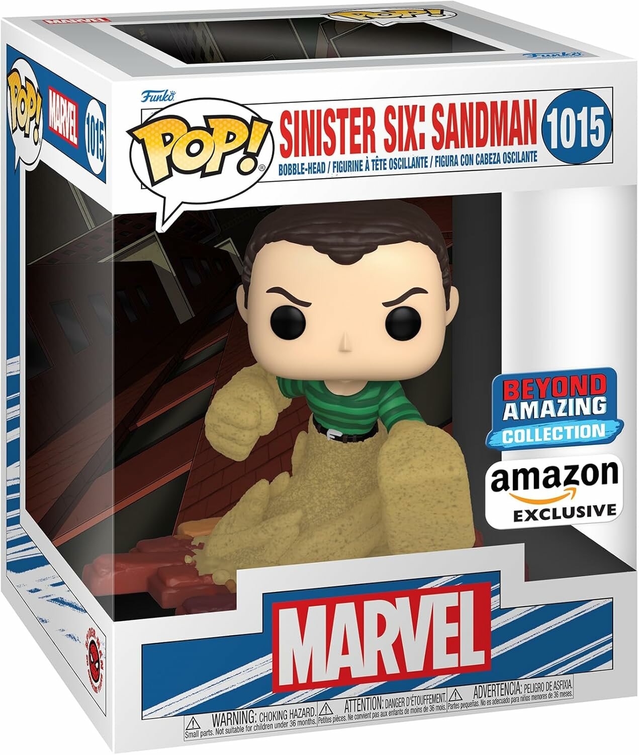 Фигурки Funko Pop Deluxe - Коллекционная фигурка MARVEL Sinister Six: Sandman - Фанко 1015