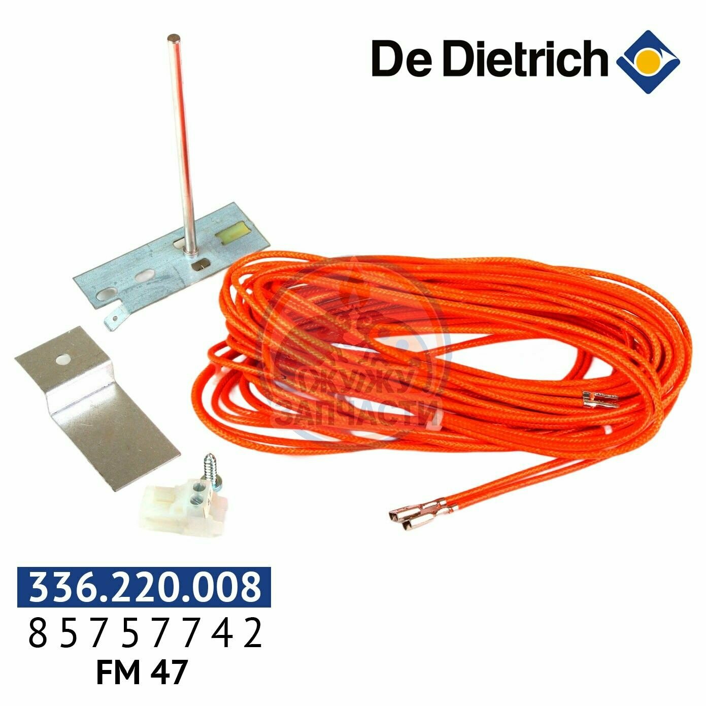 Датчик температуры дымовых газов De Dietrich 85757742 FM 47