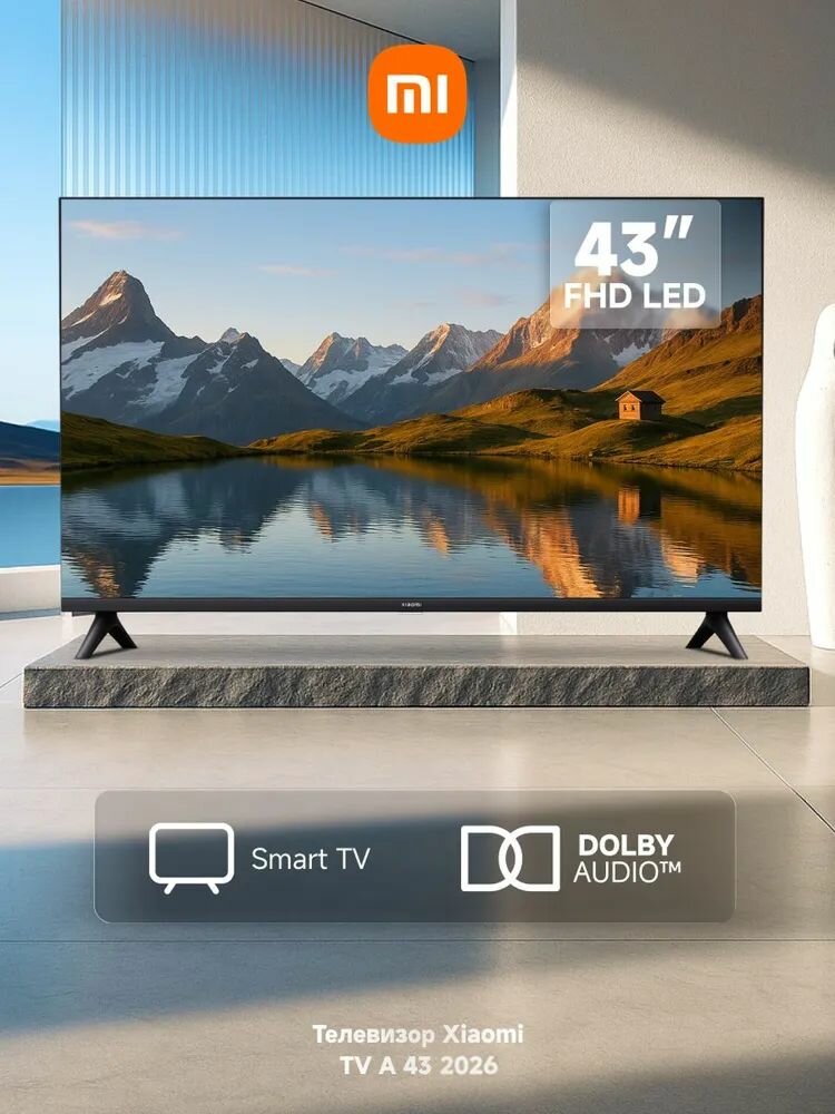 Телевизор LED Xiaomi Mi LED TV A 43 FHD 2026 (L43MВ-AFRU)