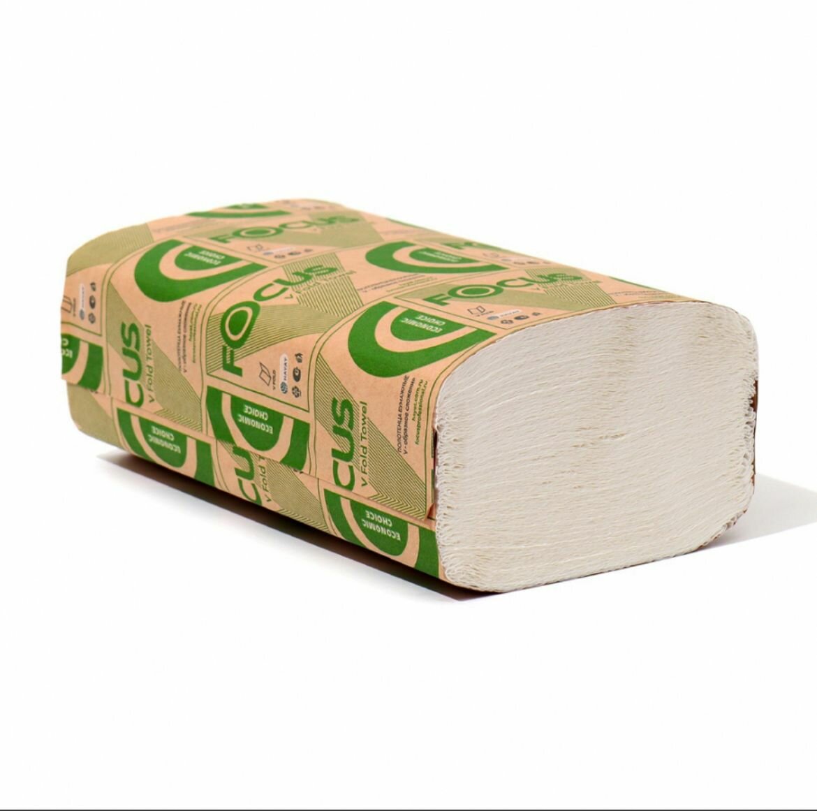 Полотенца V-сложения 1сл 23*20,5см 200листов