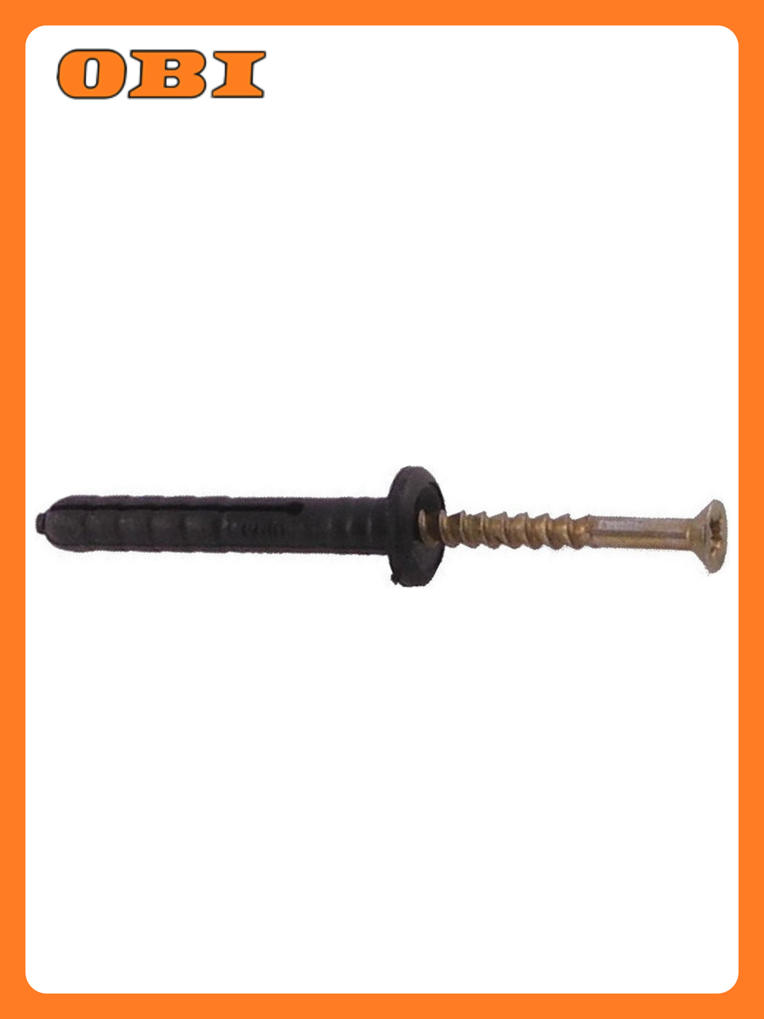 Дюбель-гвозди Tech-KREP, грибовидные, полипропилен, 6x80 мм, 100 штук