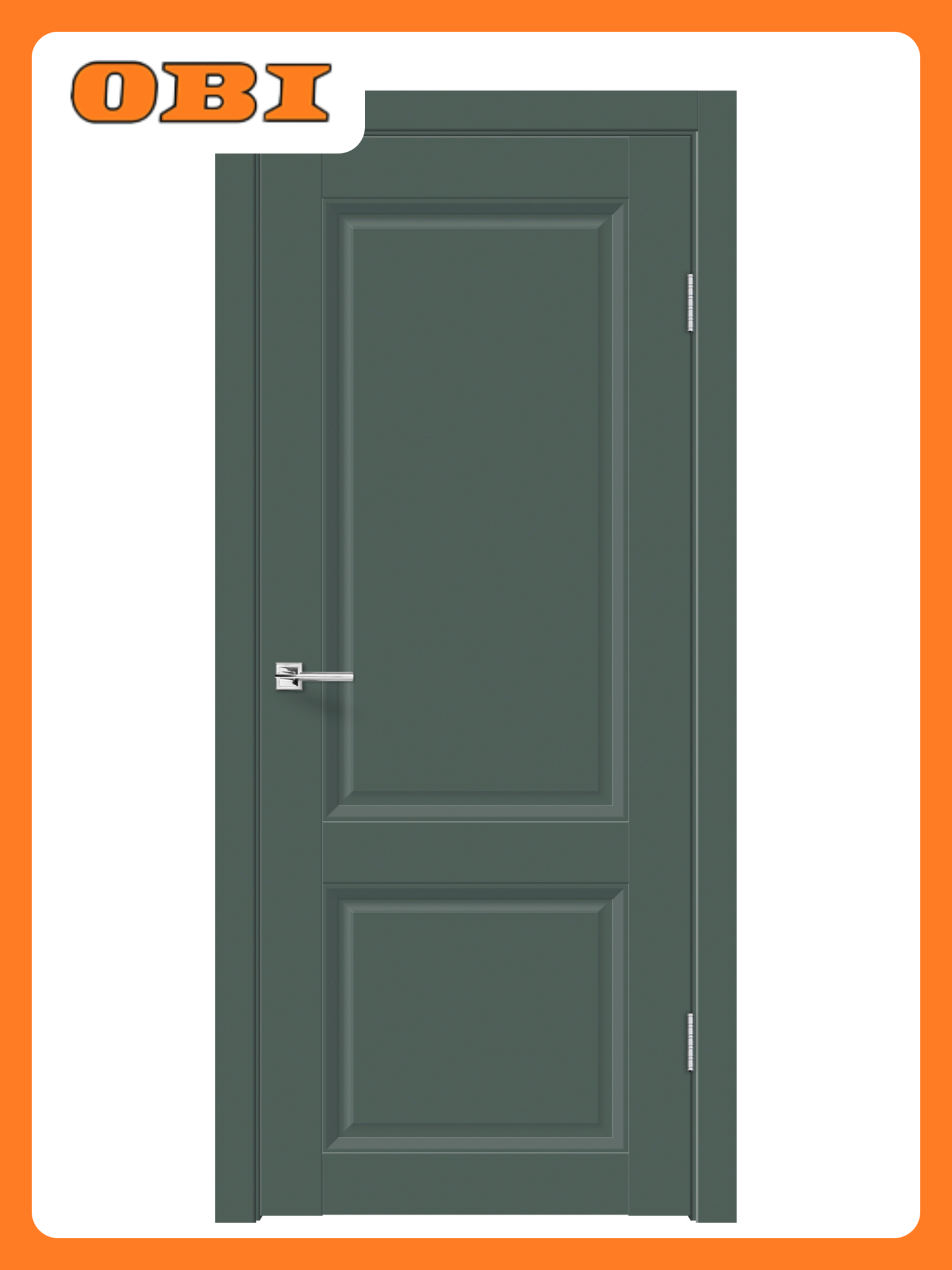 Дверное полотно VELLDORIS "Палермо", МДФ и ДСП, 800x2000x40 мм, покрытие Emalux, яшма