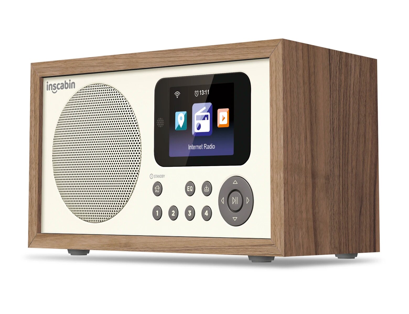 Inscabin Internet Radio D2/D4 D2-BK