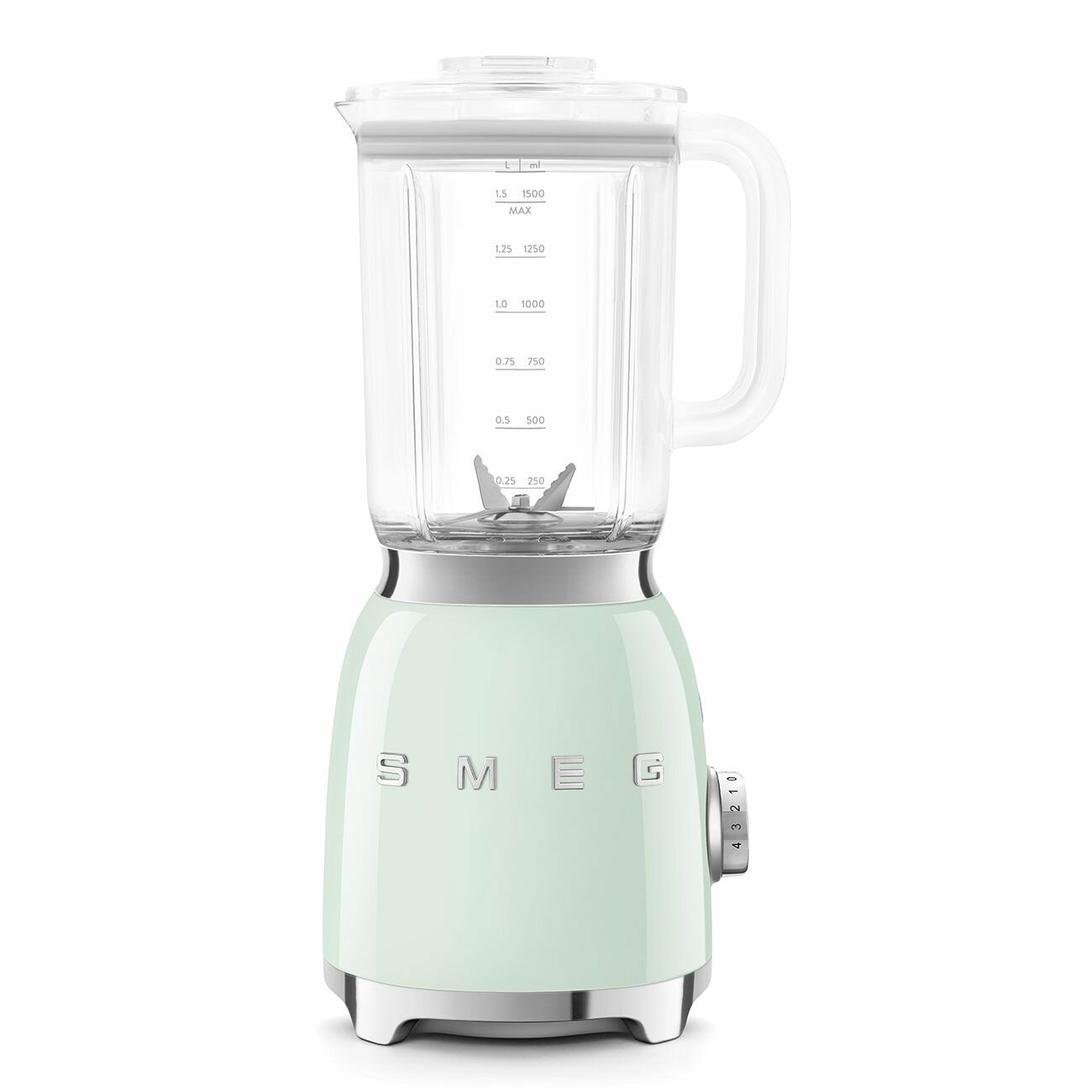 Блендер стационарный Smeg Frullatore 50's Style Verde pastello BLF03PGEU