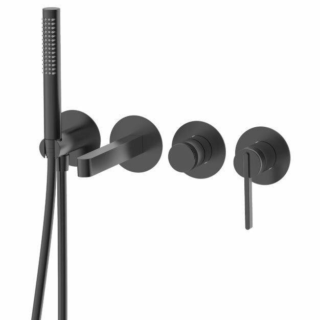 Смеситель для ванны D&K Bonn DA1704806 графит